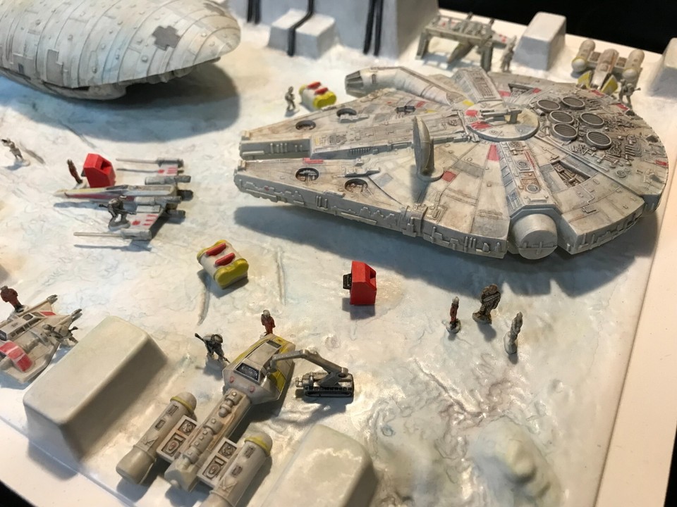 AMT Star Wars Rebel Base Model Kit Pro Painted | eBay