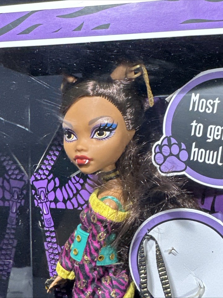 MONSTER HIGH FIRST WAVE SCHOOLS OUT CLAWDEEN WOLF 2011 | eBay