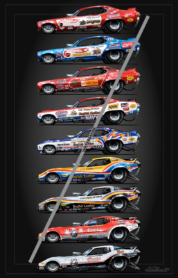 Tom "The Mongoose" McEwen Cars Poster, FREE SHIPPING (091) | eBay