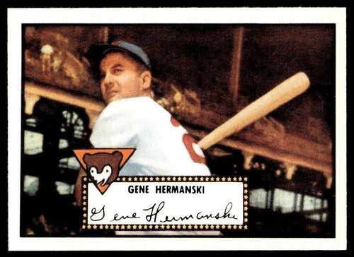 1983 Topps 1952 Reprint Series Gene Hermanski Chicago Cubs #16 | eBay