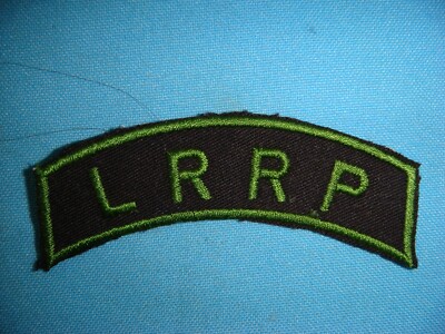 VIETNAM WAR TAB PATCH US LRRP " LONG RANGE RECON PATROL " | eBay