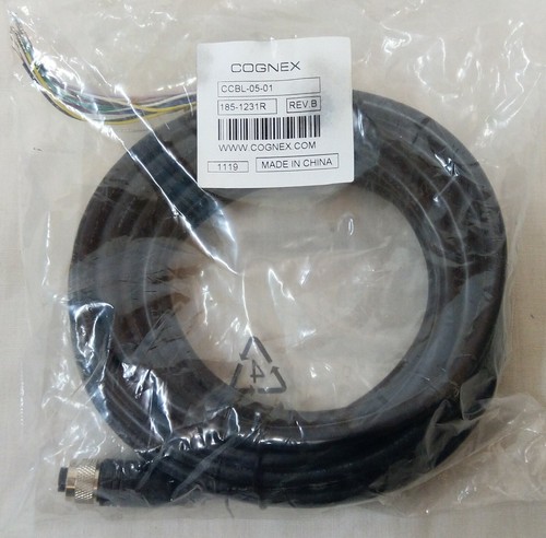 COGNEX CCBL-05-01 | 5-Meter Dataman Power & IO Breakout Cable P/n 185 ...