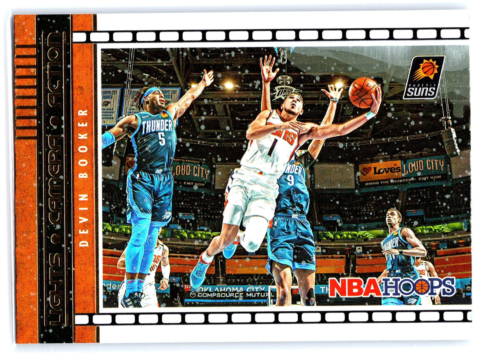 2021 Hoops #27 Lights Camera Action Holo Devin Booker Phoenix Suns | eBay