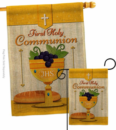 Holy Communion Buralp Garden Flag Faith Decorative Gift Yard House ...