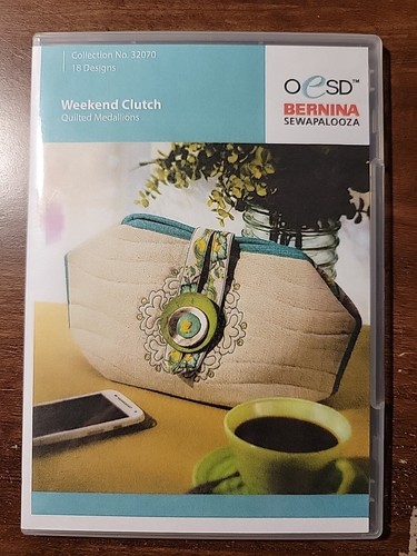 Oesd Weekend Clutch Machine Embroidery Designs Cd | eBay