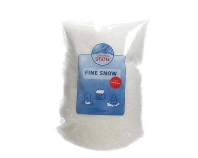 Fine Snow In Bag 200Gr 100%PE | Decoris | eBay