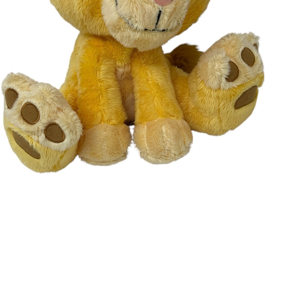 Disney Parks Lion King Simba Big Feet Soft Plush Stuffed Animal 10 Inch ...