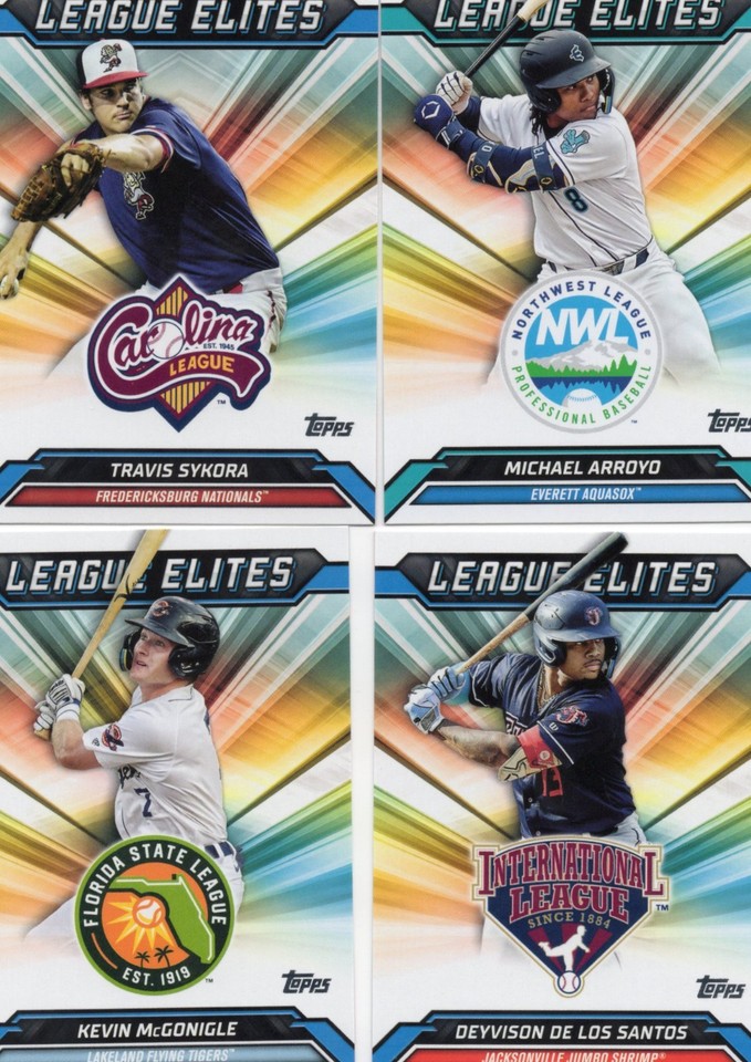2025 Topps Pro Debut Stars of MiLB COMPLETE Set (24) Wetherholt/Jac ...