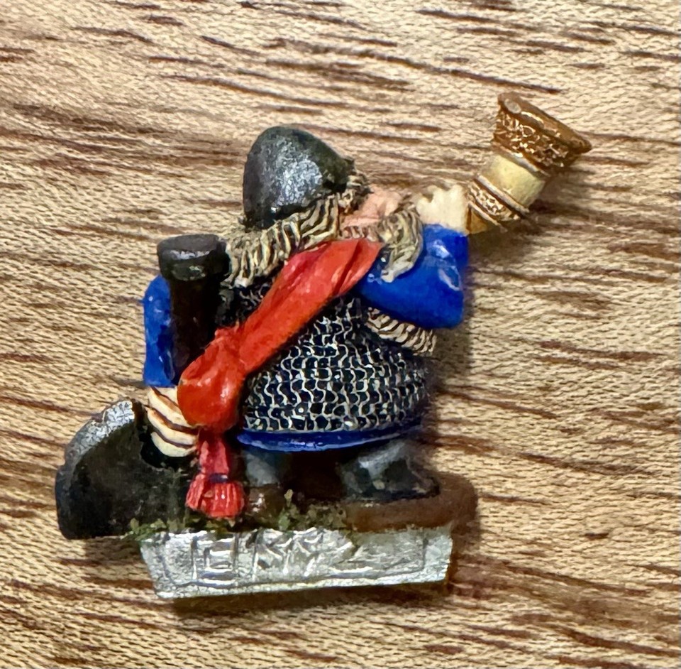 1991 Marauder Dwarf Horn Command Group musician MM11 Citadel Warhammer Army GW | eBay