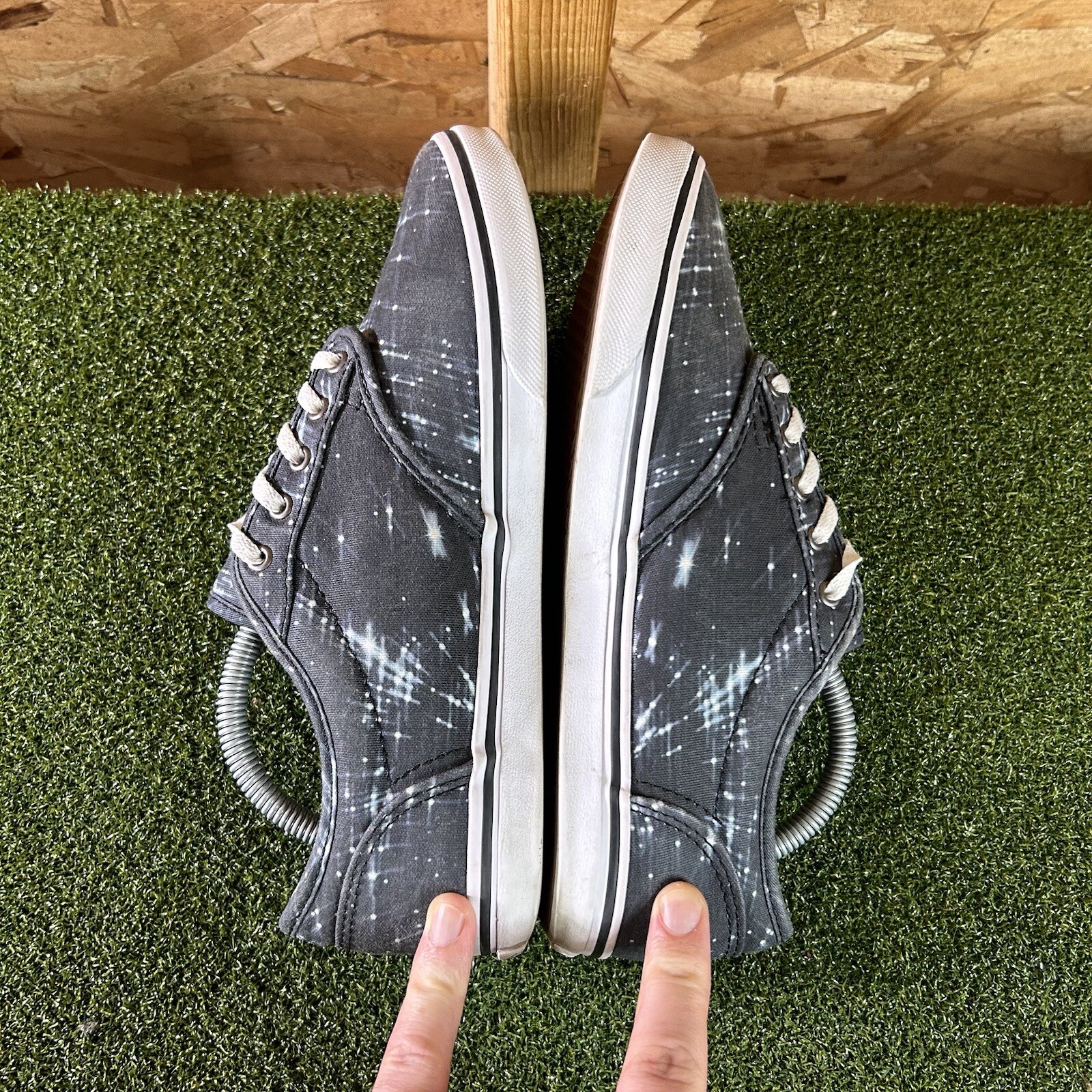 Vans Stars Space Galaxy Lights Low Top Sneakers Shoes… - Gem