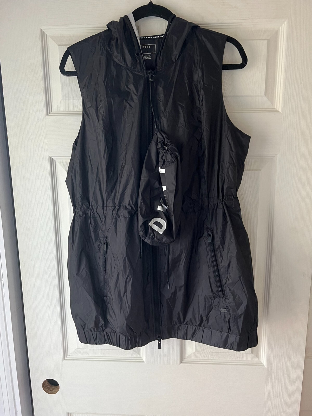 DKNY Women's Packable Water Repellent Zip Vest DP7V3003 NEW with TAGS ...
