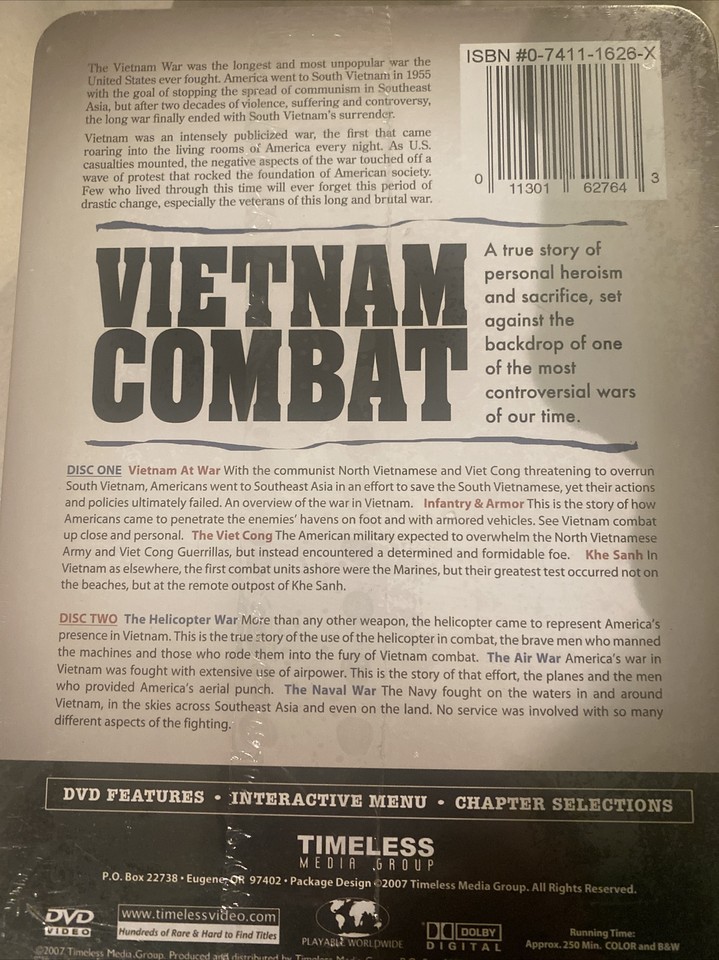 Vietnam Combat (DVD, 2007) 11301627643| eBay
