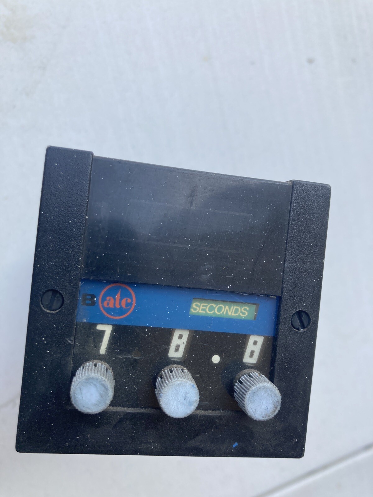 ATC 365 LONG RANGE TIMER 60 SECONDS PANEL MOUNT USED TESTED | eBay