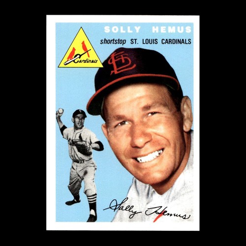 Solly Hemus 1994 Topps Archives 1954 St. Louis Cardinals #117 NM+ | eBay
