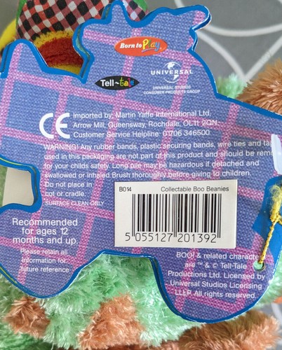 CBeebies Where's Boo Plush - Series 2 - Rare Collectable - Choose your ...