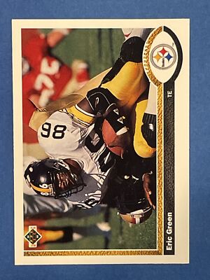 Eric Green 1991 Upper Deck Base #486 Pittsburgh Steelers | eBay
