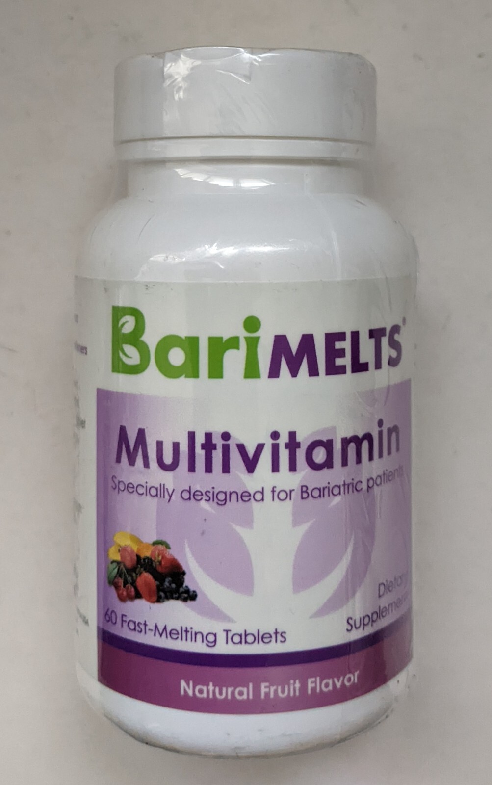 BariMelts Multivitamin 60 Fast-Melting Tablets Fruit Flavor EXP 9/25 ...