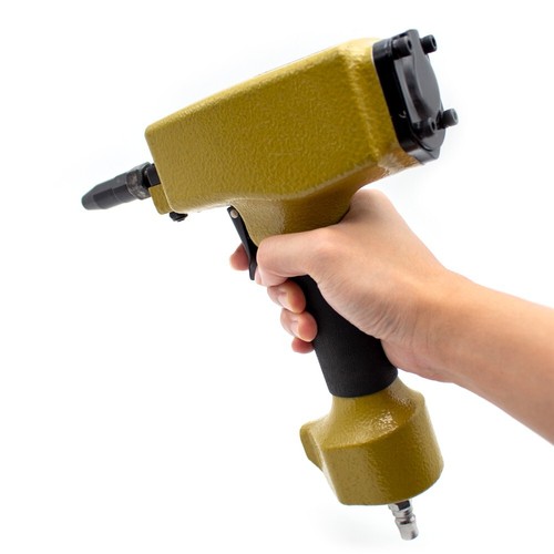 Pneumatic Hole Punching Gun Iron Color Steel Shed Board Air Hole ...