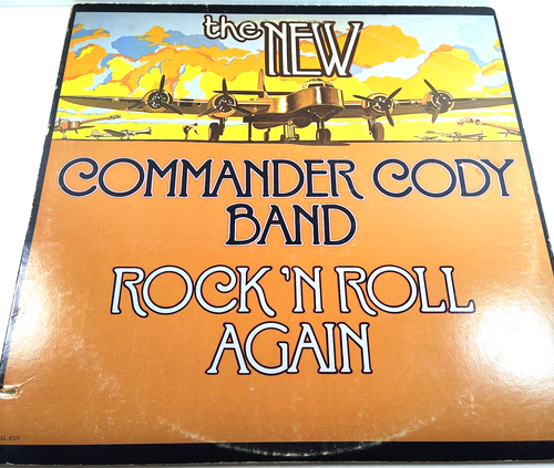 The New Commander Cody Band – Rock 'N Roll Again 1977 Vinyl LP Record ...
