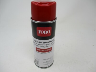 Genuine Toro 361-1 Apple Red Touch-up Paint Spray Can | eBay