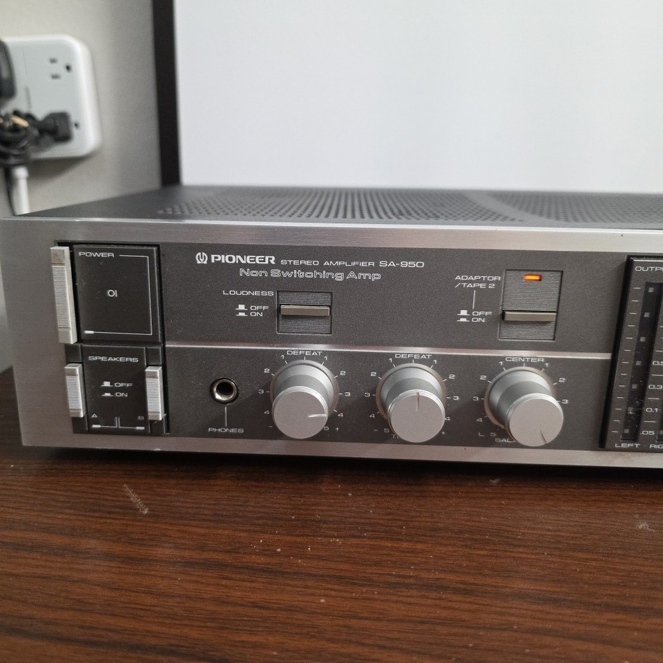 Pioneer SA-950 Stereo Amplifier Vintage Hi-Fi Audio Amp - Tested ...