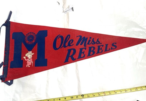 Rare !!-1950s-60s OLE MISS REBELS-Colonel Reb-PINK SUIT-vintage ...