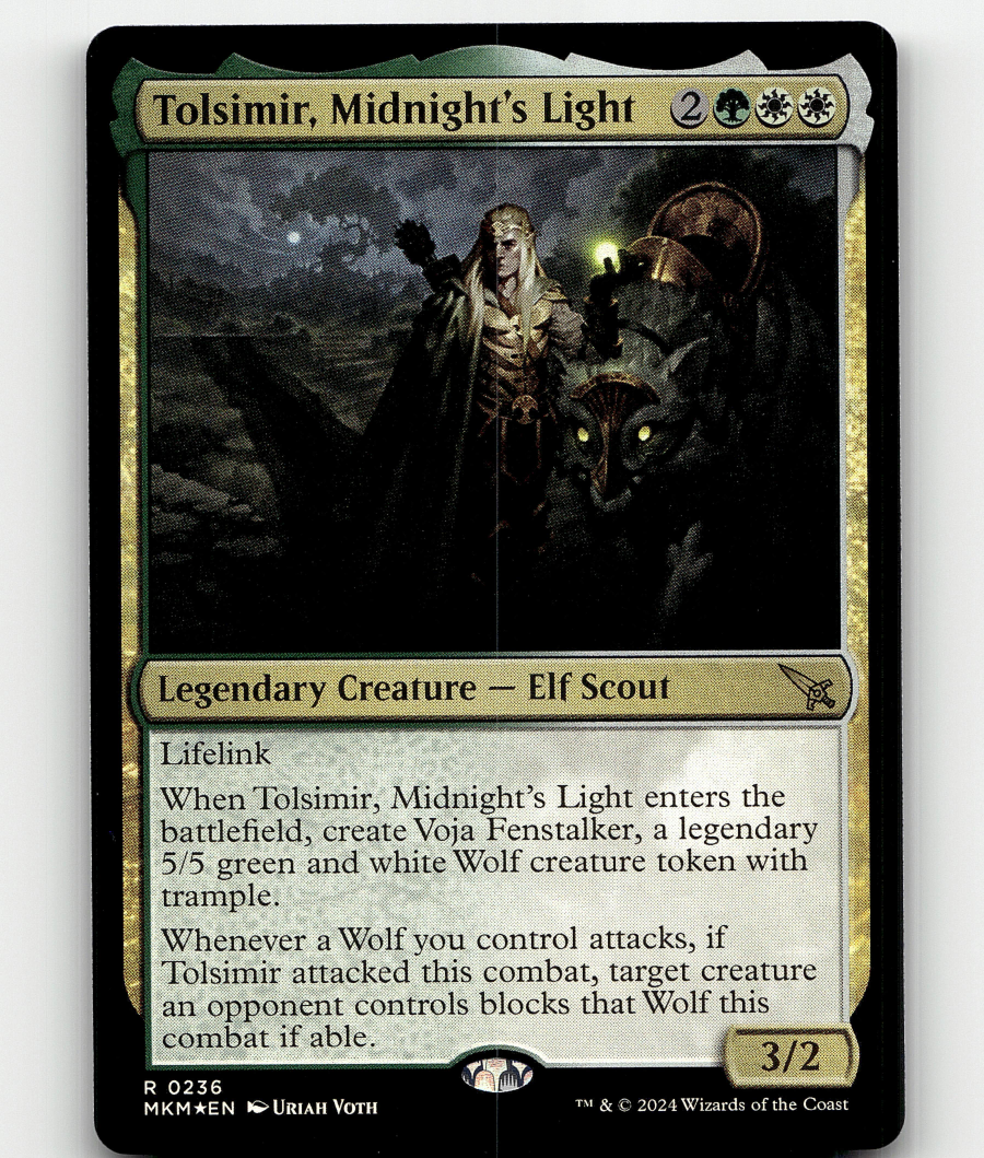 FOIL - MTG Tolsimir, Midnight's Light 236 - Murders at Karlov Manor | eBay