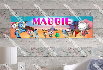 Personalized/Customized Sheriff Callie Name Poster Wall Art Decoration ...