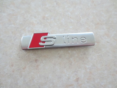 Audi S line automobile car badge / emblem - S-Line | eBay