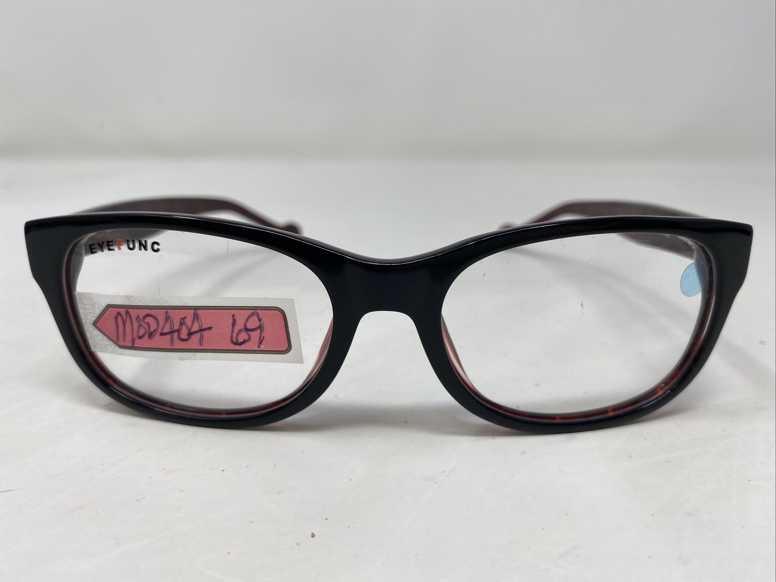 Eyefunc MOD 404 Col.69 52-18-145 Black/Burgundy Full Rim Eyeglasses ...