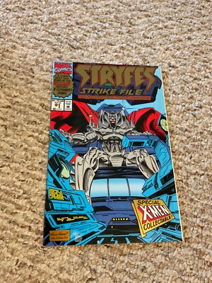 STRYFE'S STRIKE FILE #1, 1st UPSTARTS - NEWSSTAND Cable Marvel 1993 NM ...