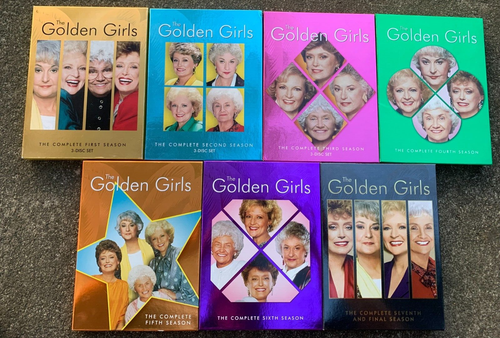 The Golden Girls Complete Series 1-7 set Seasons 1 2 3 4 5 6 7 DVD lot ...