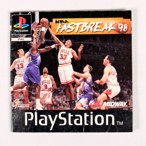 Notice NBA FASTBREAK '98 Sony Playstation PS1 Eur | eBay