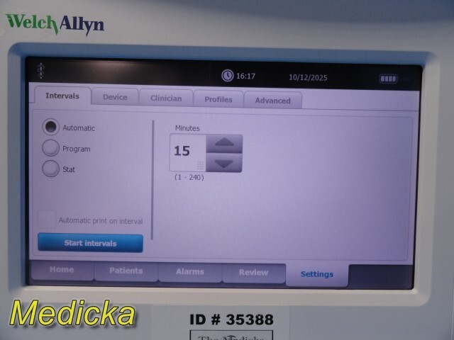 Welch Allyn 64MTXE / VSM 6000 Series Connex Patient Monitor MASIMO ...