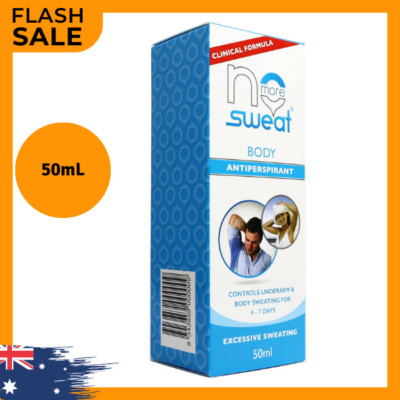 No More Sweat Total Body Antiperspirant Spray 96Hr Protection, 50Ml ...