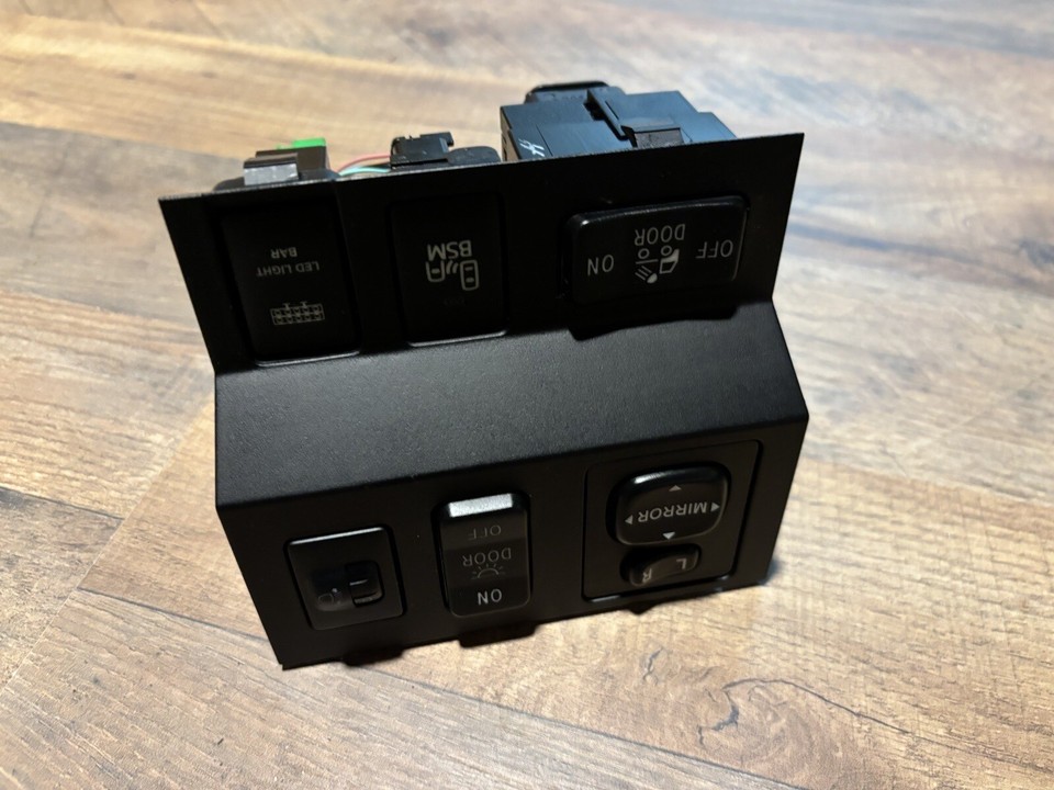 2014-2019 TOYOTA TACOMA LH SiDE DECK LAMP BSM MIRROR SWITCH POD ...