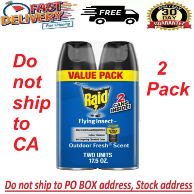 Raid Flying Insect Killer Formula_Kills Flies & Mosquitoes_Outdoor ...