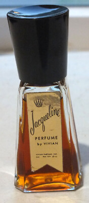 Extremely Rare Jacqueline Perfume by Vivian 1/2oz Vintage | eBay
