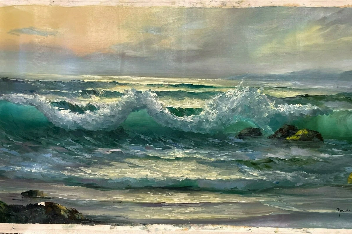 Rogers Oil Paintings Seascapes