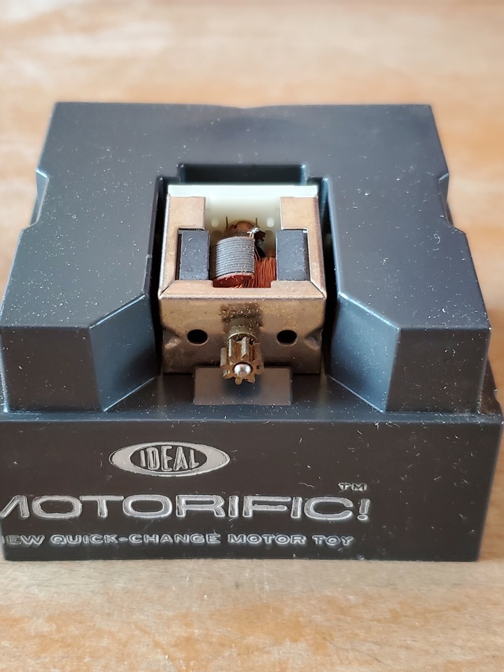 NEW IN CASE 1960's IDEAL QUICK CHANGE MOTORIFIC MOTOR ~WORKS ~OLD STORE ...