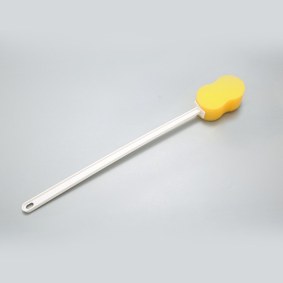 Soft Bath Sponge Long Handled Back Washer Durable Body Wash Brush ...
