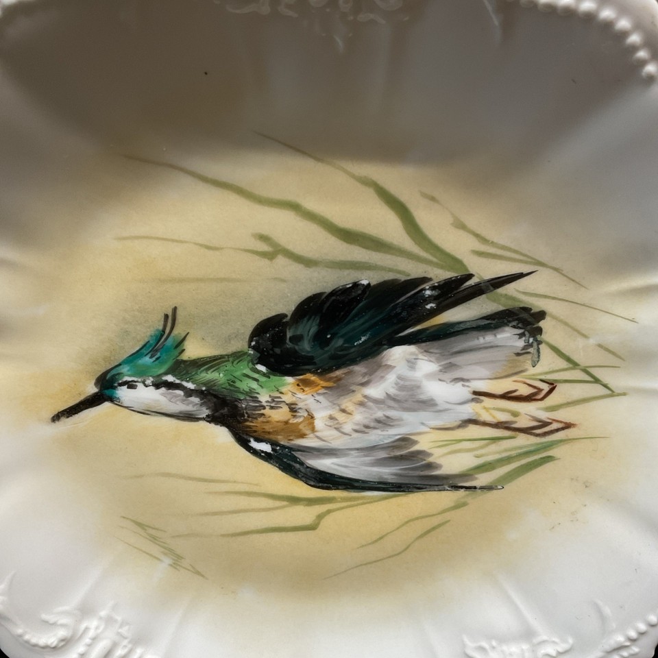Antique LIMOGES GAME BIRD HAND PAINTED PLATE Artist Luyot c1900 9” | eBay