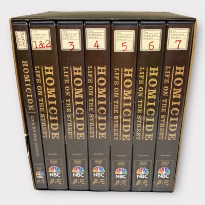Homicide Life on the Street The Complete TV Series 35 Disc DVD Box Set ...