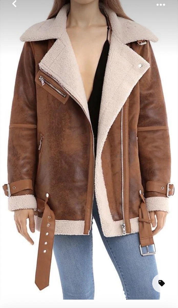 Avec Les Filles Faux Shearling Moto Jacket Store | cpshouston.net Avec Les Filles Faux Shearling Moto Jacket Store | cpshouston.net