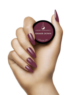 Light Elegance UV/LED Color Gel - Simmer Down (open) | eBay