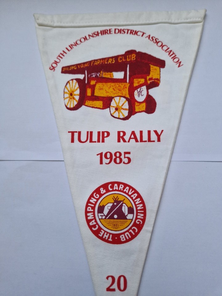 VINTAGE SOUTH LINCOLNSHIRE TULIP RALLY 1985 CAMPING & CARAVAN CLUB ...