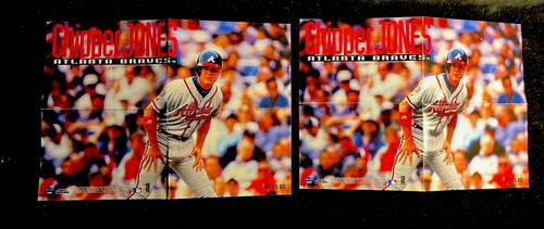 Chipper Jones Fleer 1998 Sports Illustrated Poster 5X7 | eBay