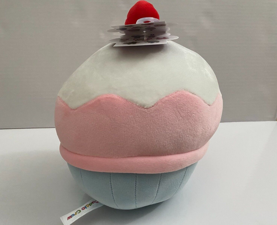 Cuddle Crew Stuffed Animal Plush - Cupcake with Strawberry on the top ...