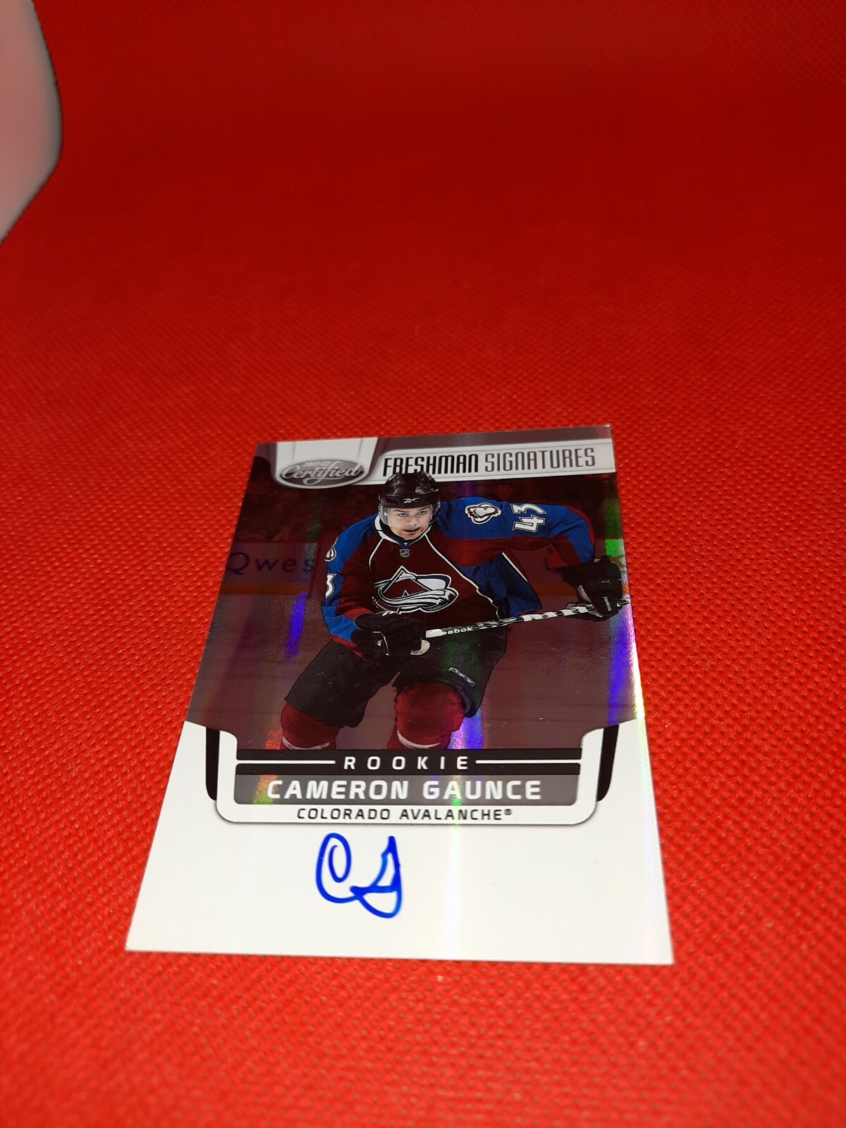 2011-12 Certified Freshman Signatures Rookie #193 Cameron Gaunce ...