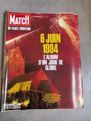 PARIS MATCH n°2351 16 juin 1994 pages souvenir 6 Juin 1994 Jour de ...